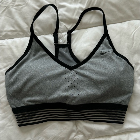 Nike | Intimates & Sleepwear | Grey Nike Indy Sports Bra | Poshmark